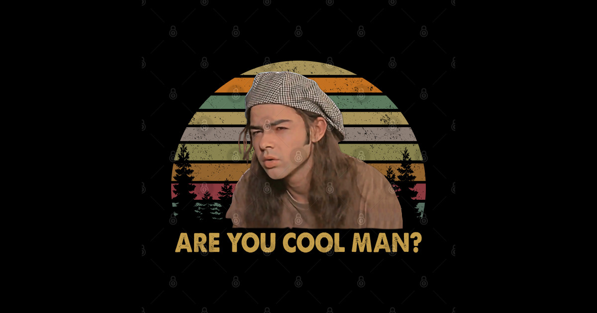 Retro Dazed Are You Cool Man 80s 90s - Dazed And Confused - Sticker | TeePublic