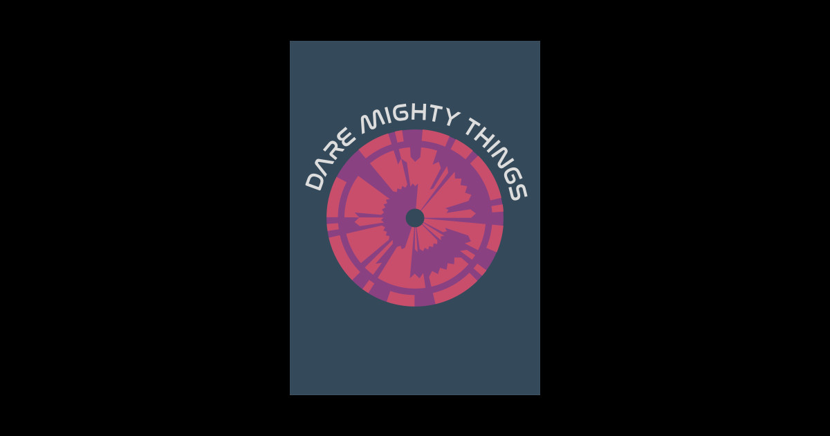JPL/NASA Perseverance Parachute "Dare Mighty Things" Poster #6 - Dare ...