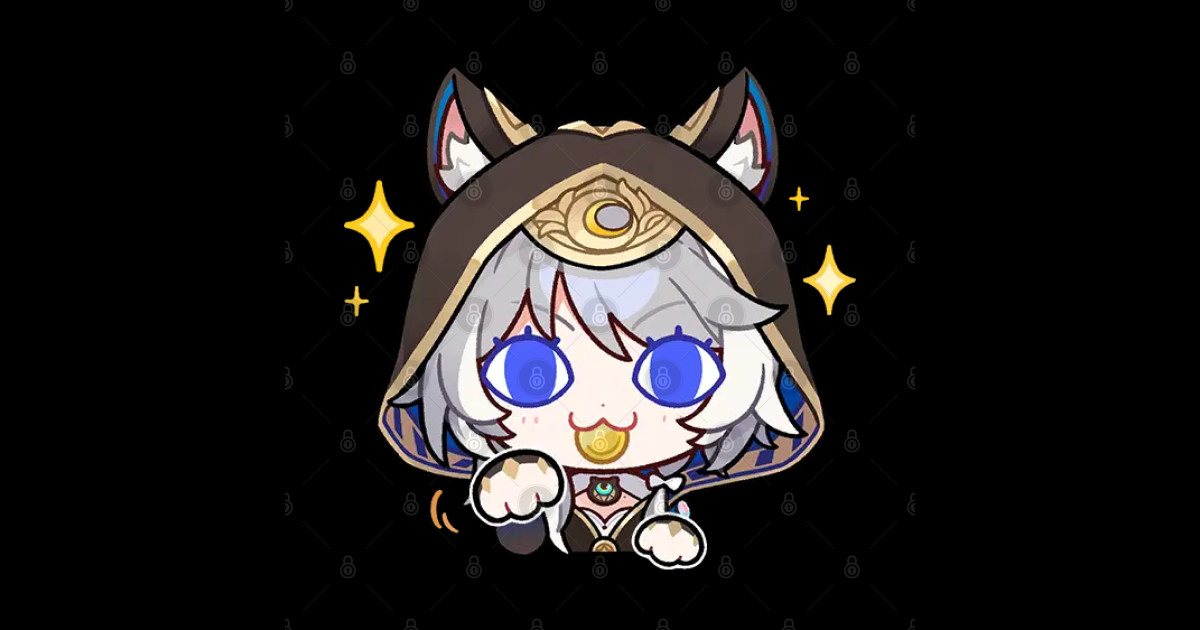 Honkai Star Rail Chibi Cipher - Honkai Star Rail - Sticker | TeePublic