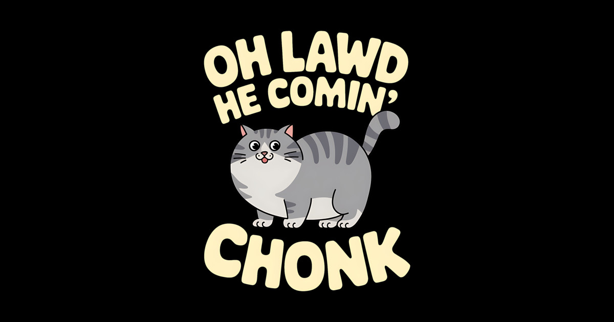 Chonk Cat Scale Meme Funny - Chonk Cat Scale Meme Funny - Sticker ...