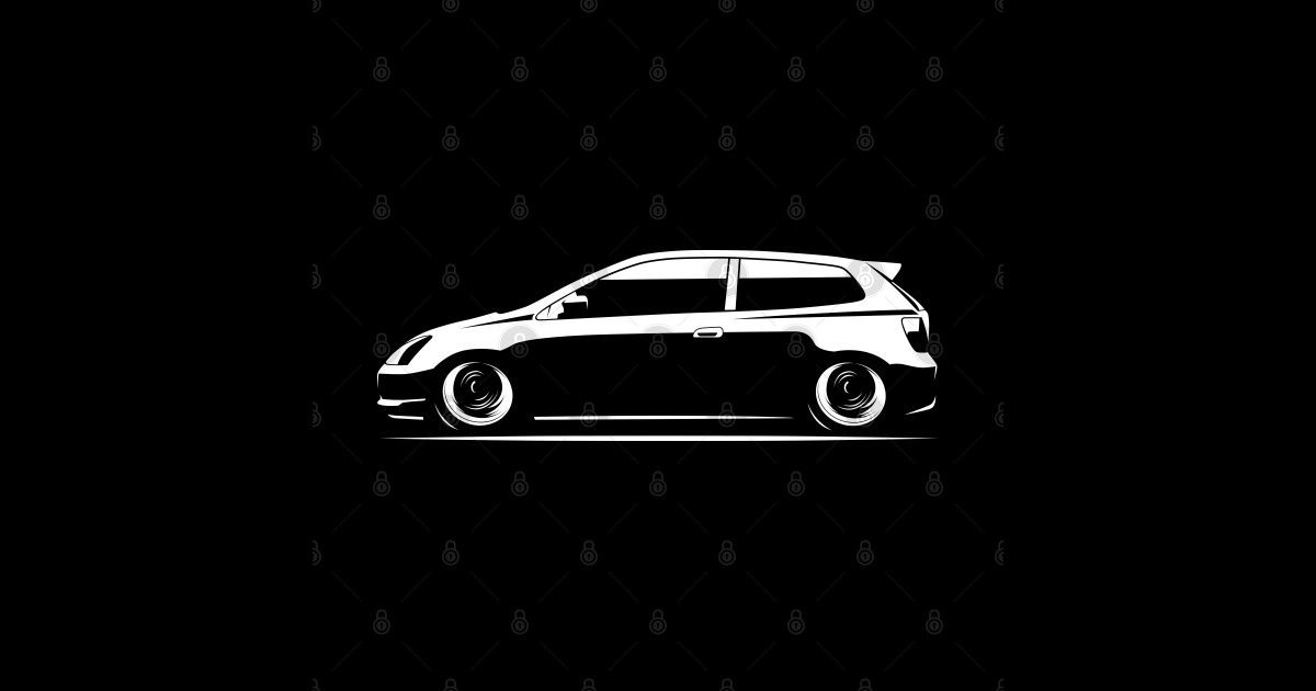 2001 Civic EP3 Type R - 2001 Civic Ep3 Type R - Sticker | TeePublic