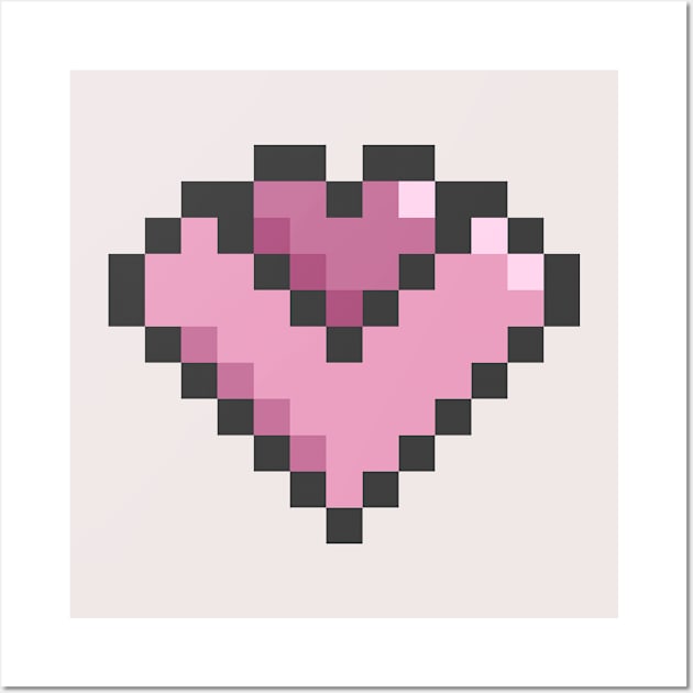 love pixel art - Love - Posters and Art Prints | TeePublic