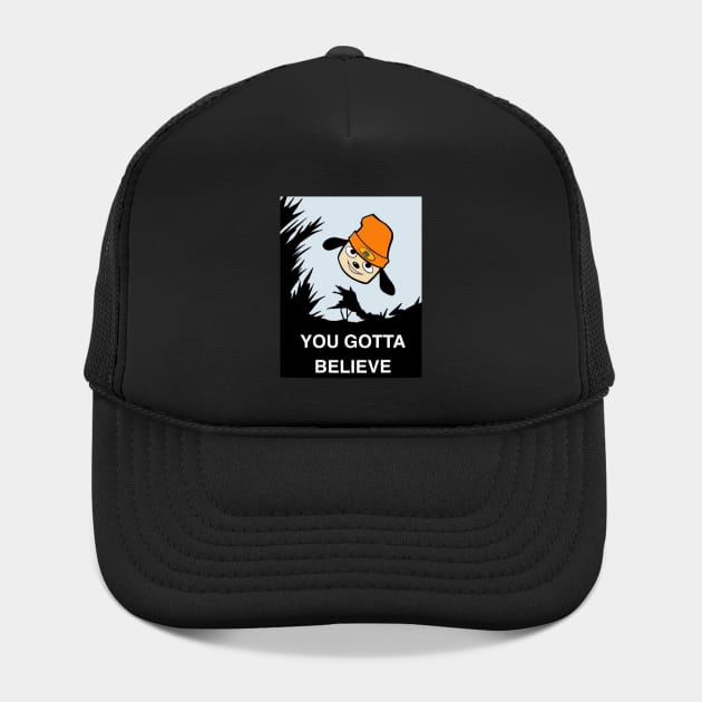 Parappa the rapper x-files - Parappa The Rapper - Hat | TeePublic