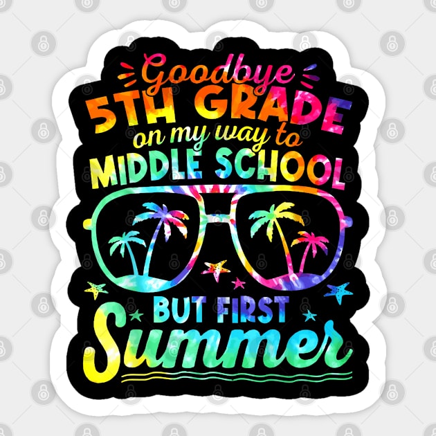 Goodbye 5th Grade Graduation To 6th Grade Hello Summer - Goodbye 5th ...