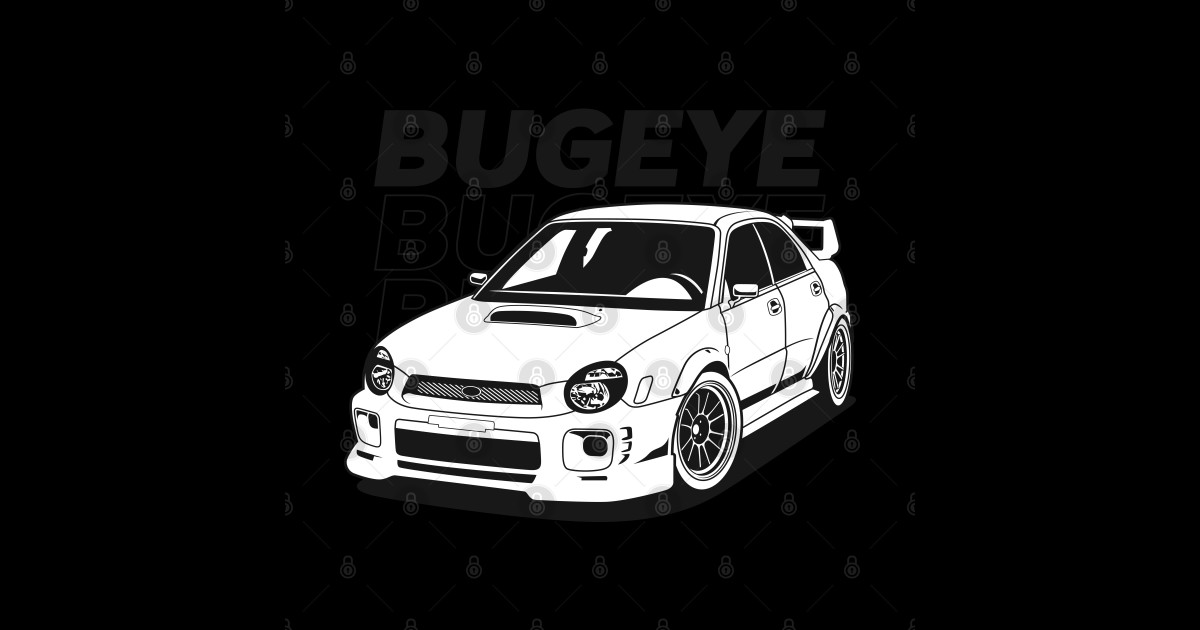 Subaru WRX Bugeye - Subaru Wrx - Posters and Art Prints | TeePublic