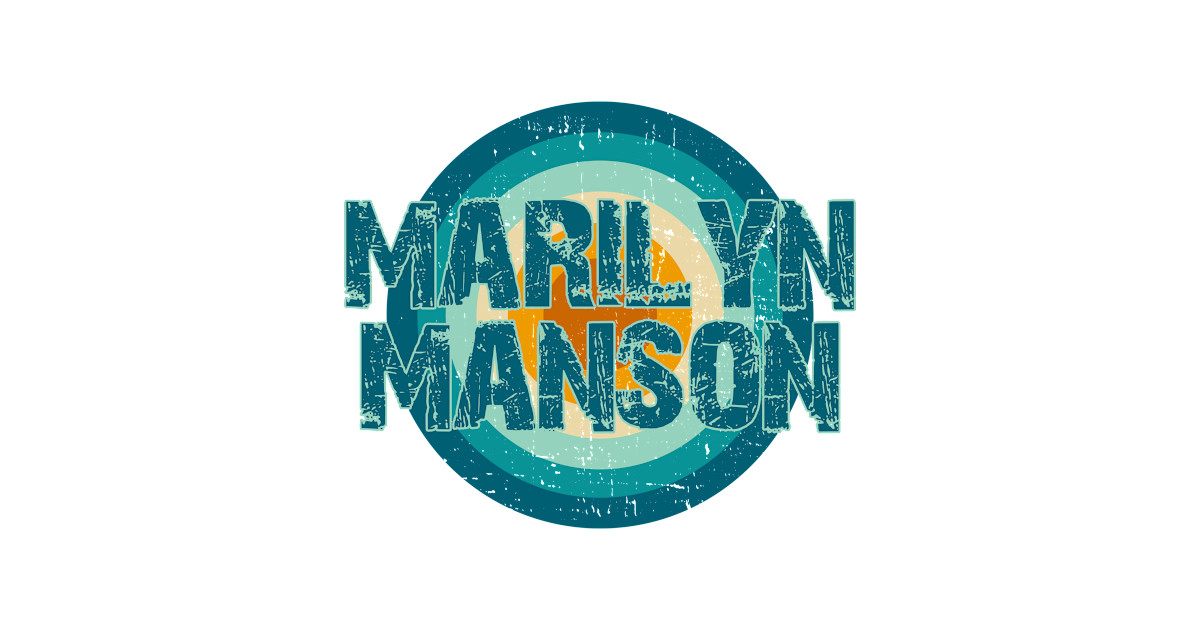 vintage color marilyn manson - Marilyn Manson - T-Shirt | TeePublic