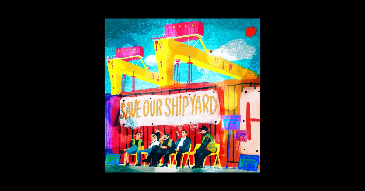 Shipyard - Ships - Posters and Art Prints | TeePublic