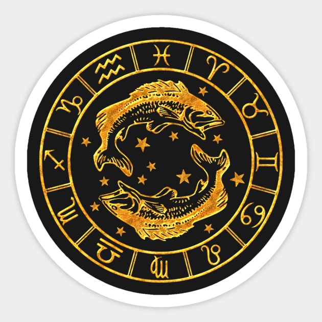 Pisces Feb. - 20 Mar. - 20 - Pisces - Sticker | TeePublic