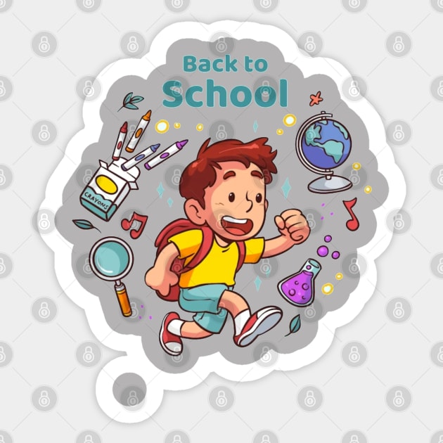 Back to school - Back To School - Sticker | TeePublic