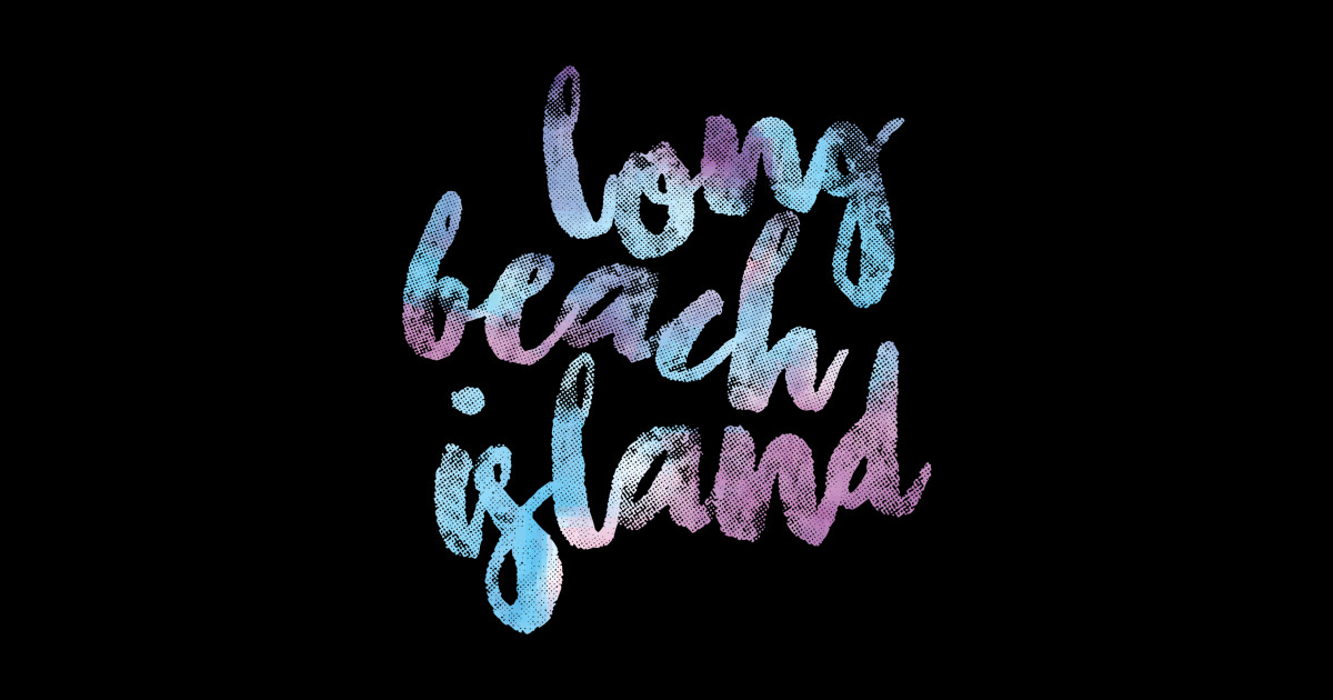 Long Beach Island - Jersey - Sticker | TeePublic