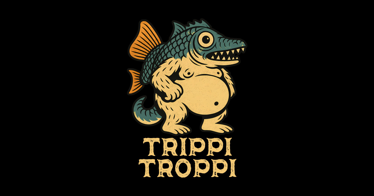 Trippi Troppi – Italian Brainrot Meme - Trippi Troppi - Sticker | TeePublic