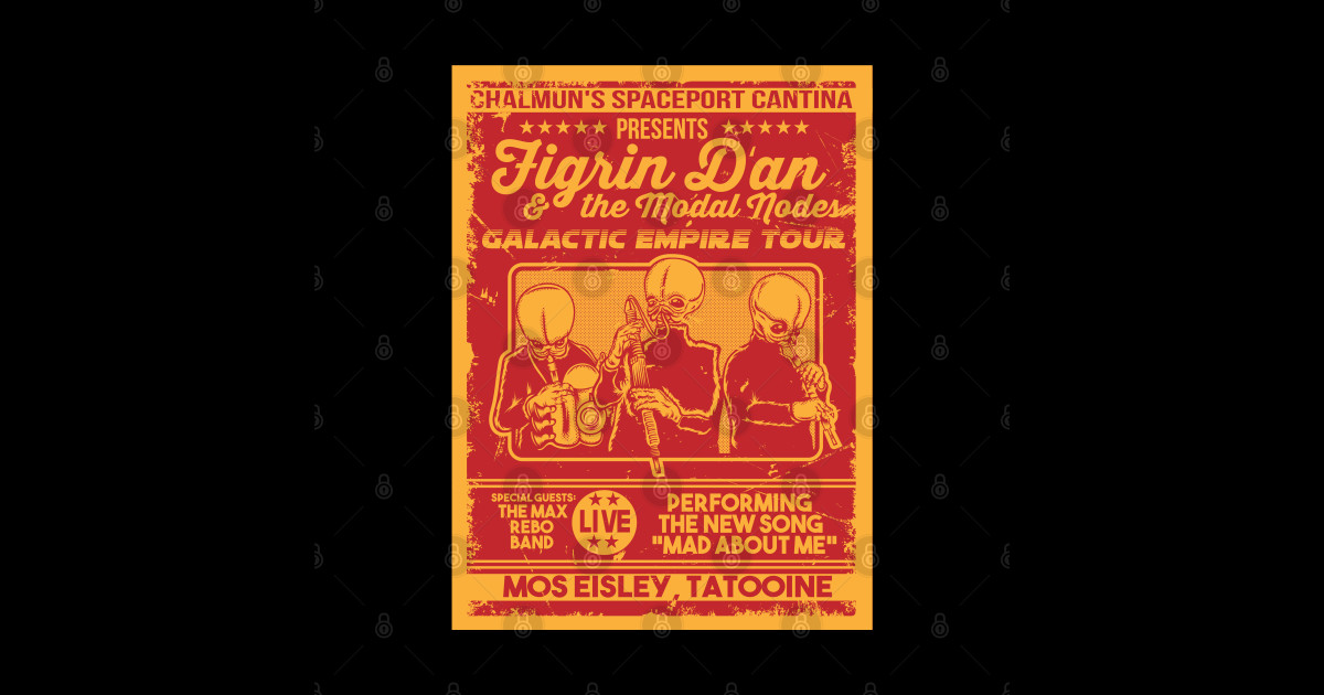 The Modal Nodes on tour - Sci Fi - Sticker | TeePublic