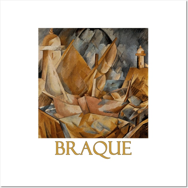 Harbor in Normandy (1909) by Georges Braque - Abstract - Posters and ...