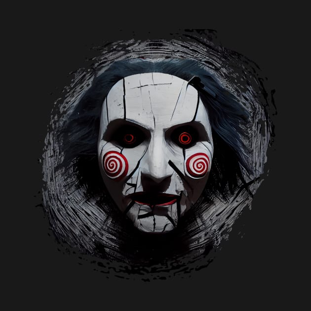 Billy The Puppet - Jigsaw Chainsaw - T-Shirt | TeePublic