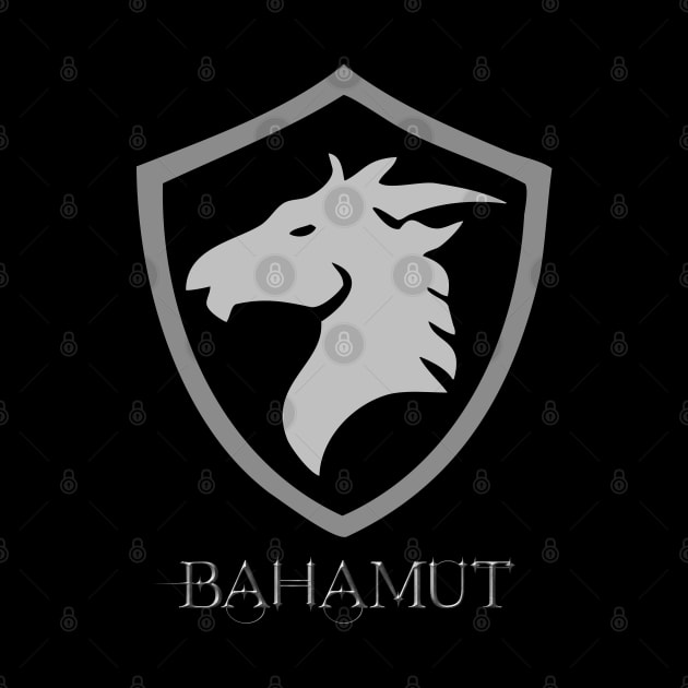 Symbol of Bahamut DnD Dragon God of Justice. Baldurs gate 3 - Baldurs ...
