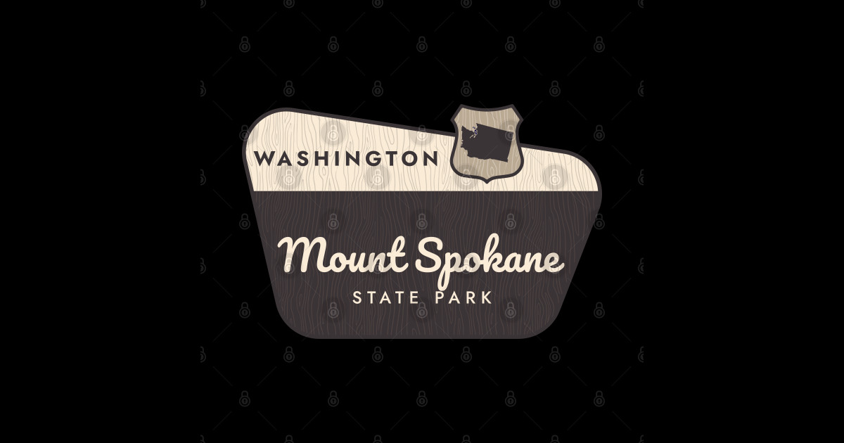 Mount Spokane State Park Washington Welcome Sign - Mount Spokane State ...