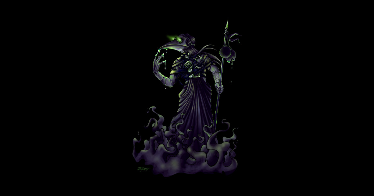 And Then the Shadow - Plague Doctor - Sticker | TeePublic