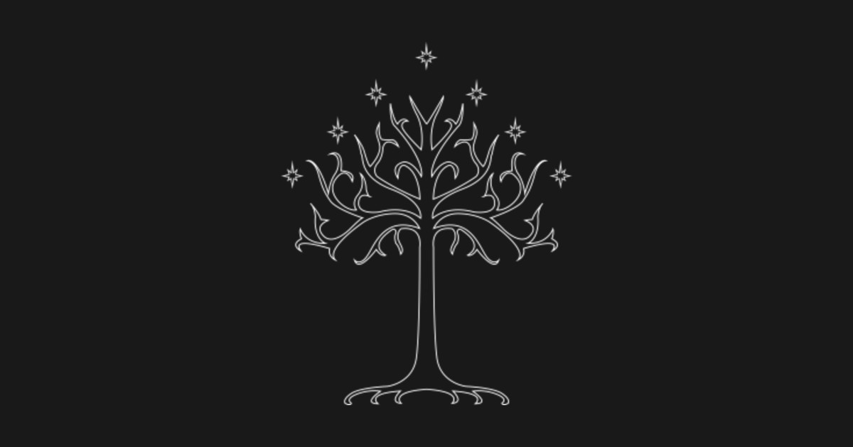The White Tree of Gondor - Lord Of The Rings - Sticker | TeePublic