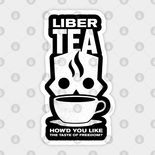 Liber-Tea Helldivers 2 - Liber Tea - Sticker | TeePublic