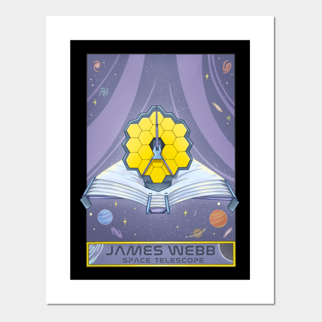 James Webb Space Telescope Illustration - JWST Art - James Webb ...
