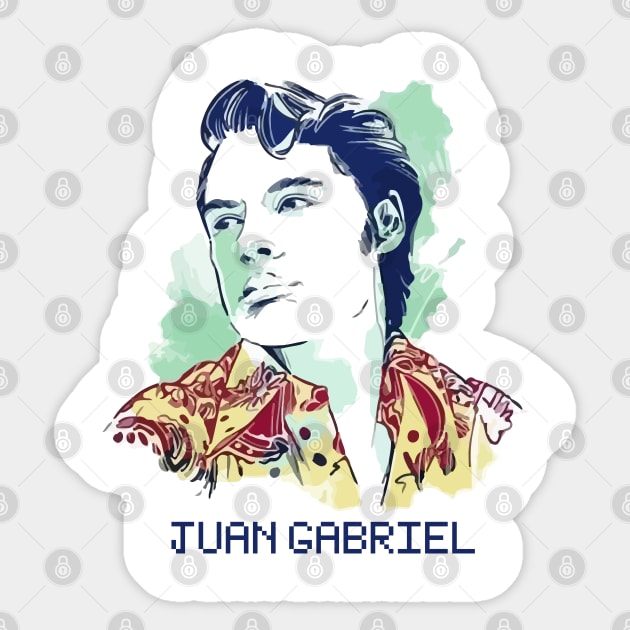 JUAN GABRIEL - Juan Gabriel - Sticker | TeePublic