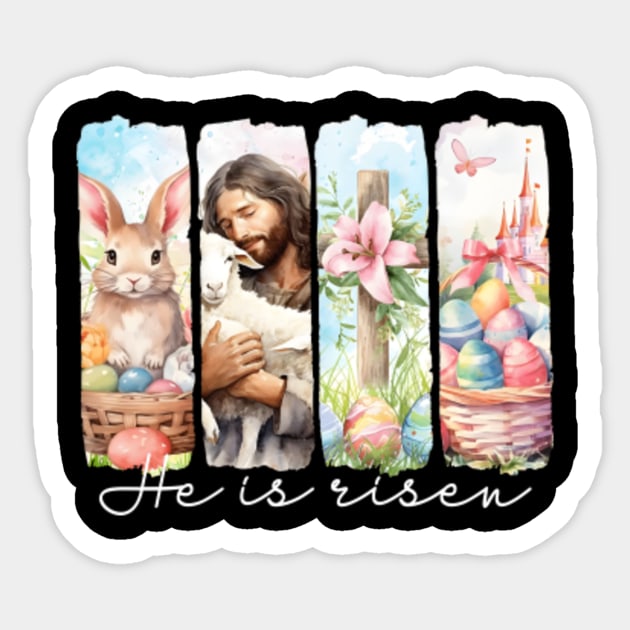 He is Risen - He Is Risen - Sticker | TeePublic