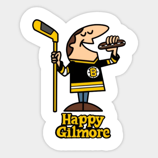 Happy Gilmore - brush bloom studio #7423 - Happy Gilmore - Sticker ...