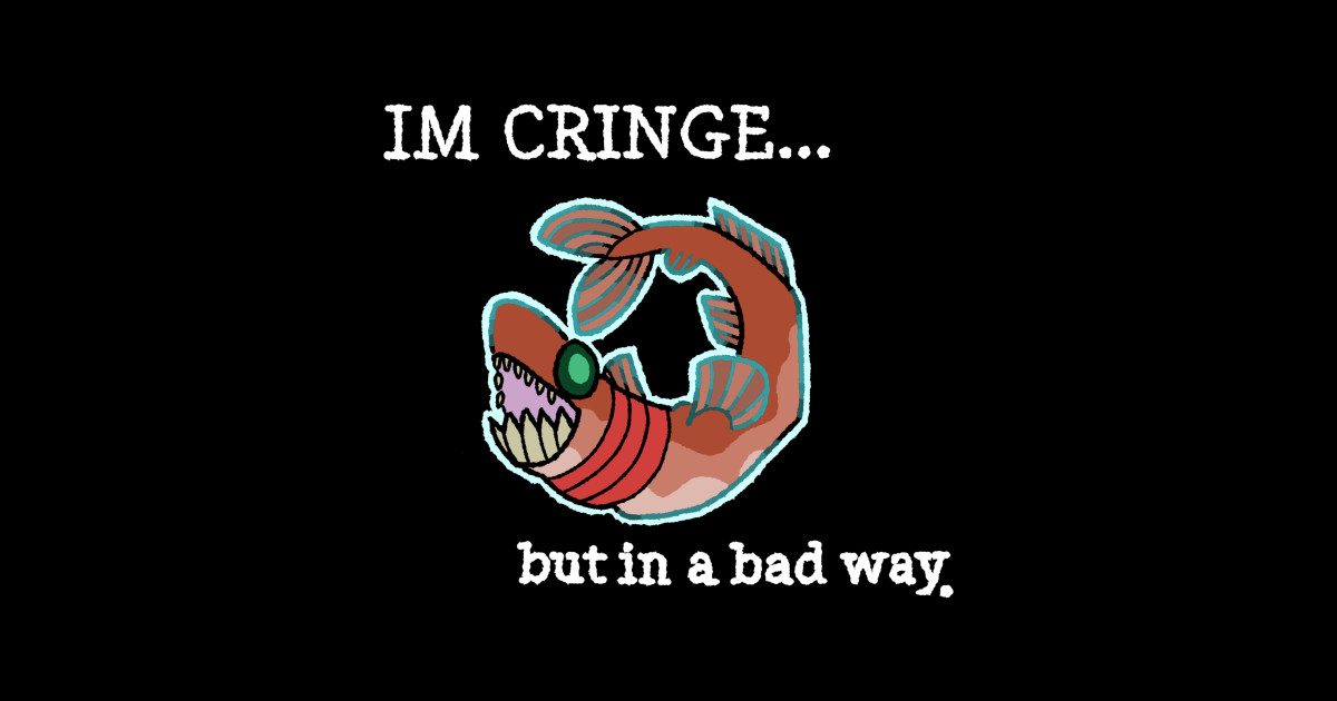 Cringe cookie cutter shark - Shark - Posters and Art Prints | TeePublic