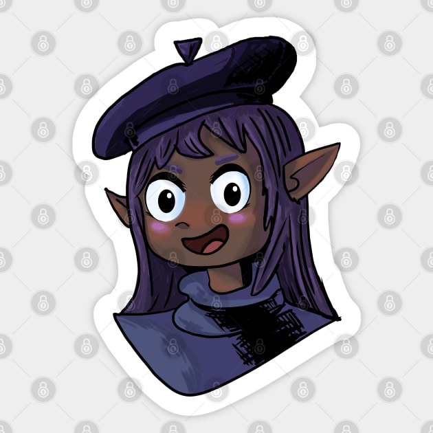 FRENCH ELF - Elf - Sticker | TeePublic