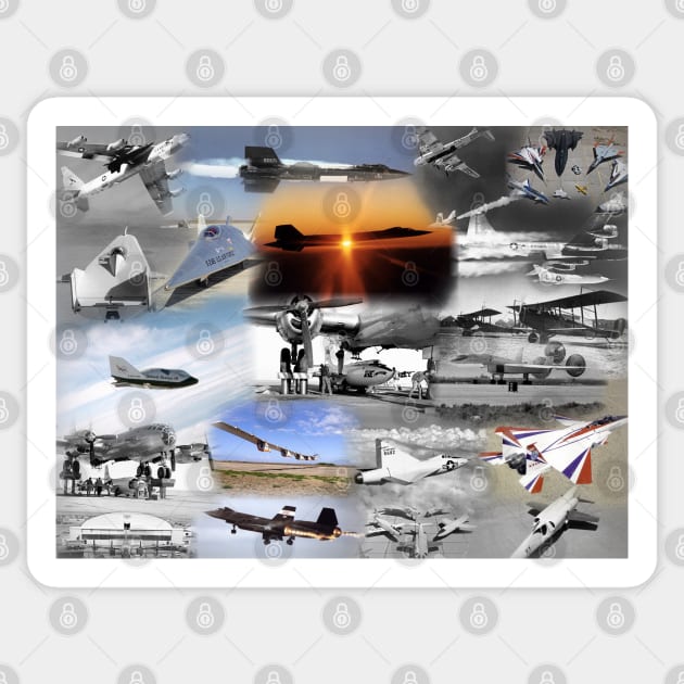 Test planes - Test - Sticker | TeePublic