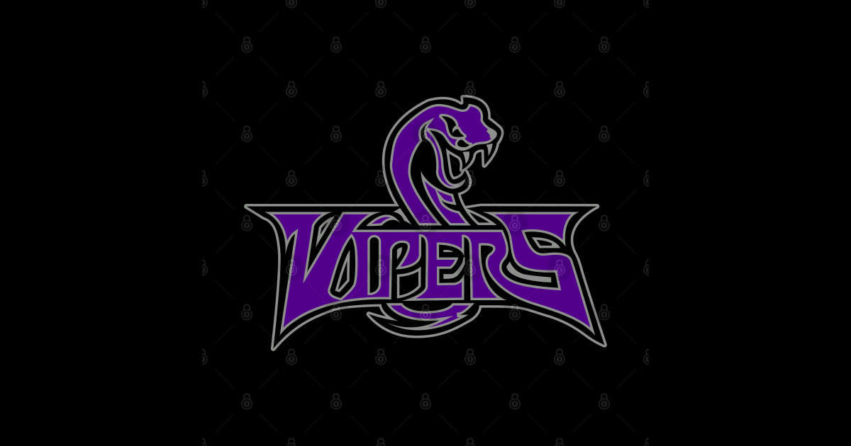Vipers Sports Logo - Vipers - Sticker | TeePublic