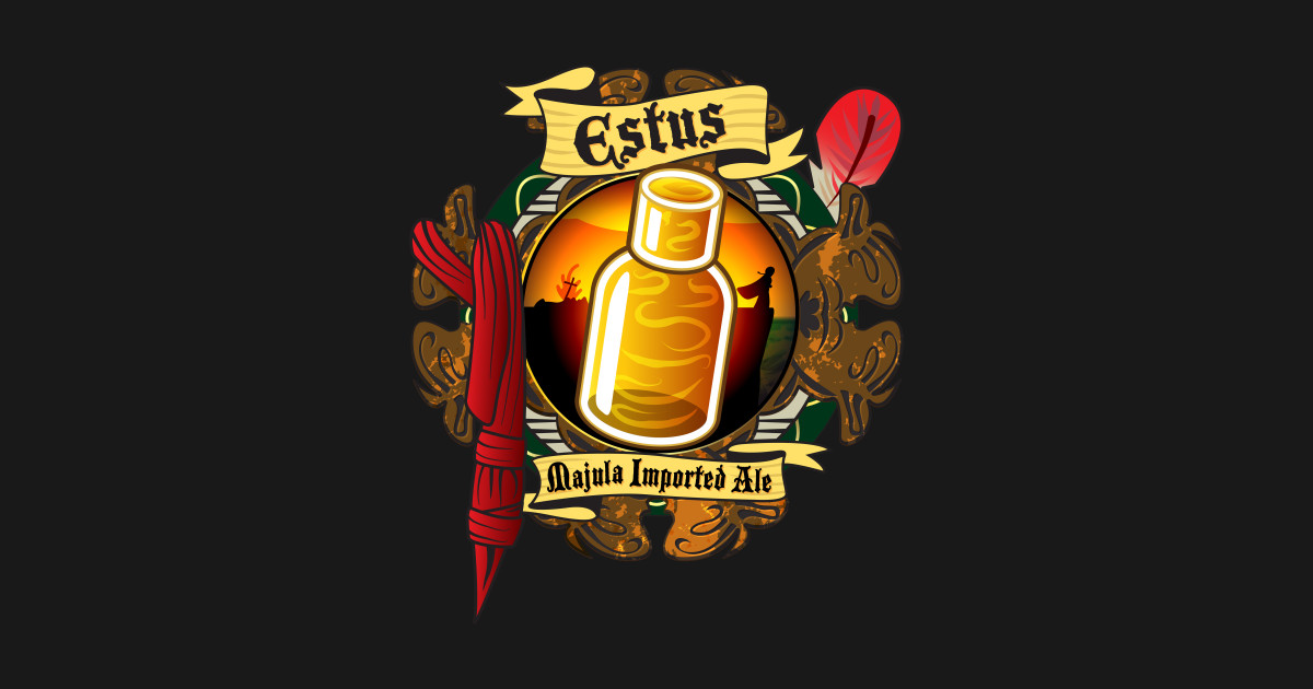 Estus Majula Imported Ale (Dark Souls 2) - Estus Flask - T-Shirt ...