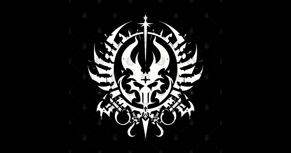 Dark Eldar Logo - Dark Eldar - Posters and Art Prints | TeePublic