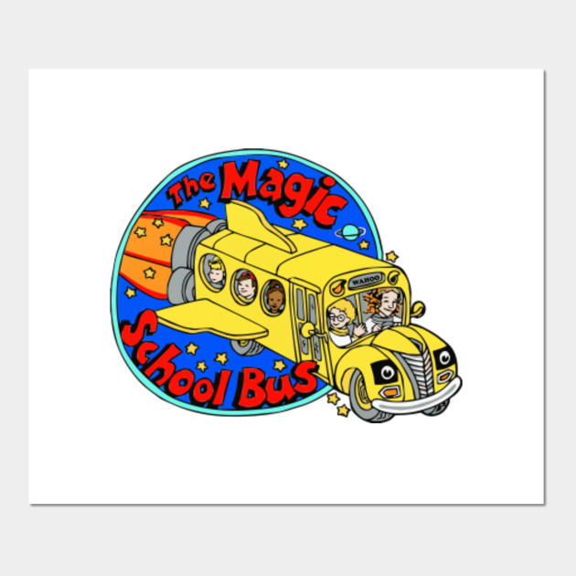 Magic School Bus Logo - Magic School Bus - Posters and Art Prints ...