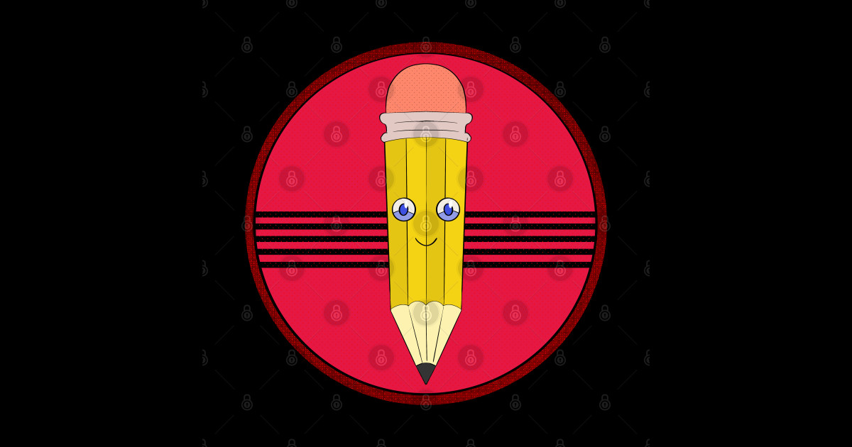 Cute Pencil - Kindergarten Teacher - Sticker | TeePublic