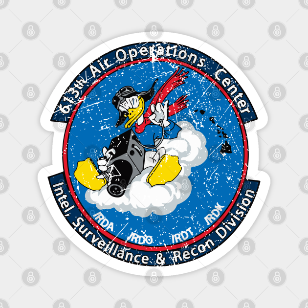 613th Air Operations Center Vintage Insignia - Air Operations Center ...