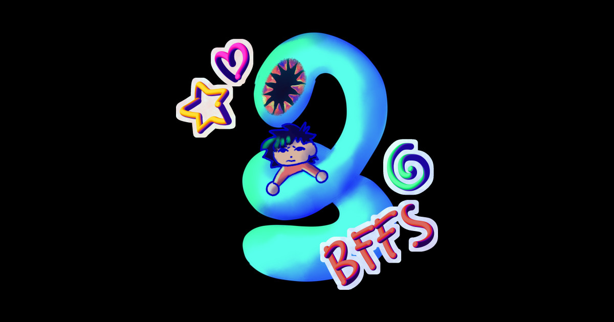 Loopy friend! - Creepy Cute - Sticker | TeePublic