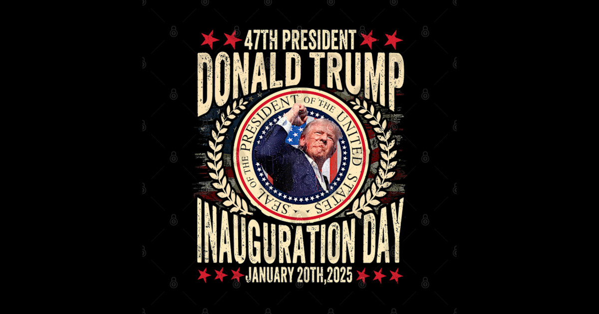 President Donald Trump Inauguration Day 2025 Memorabilia - Donald Trump ...