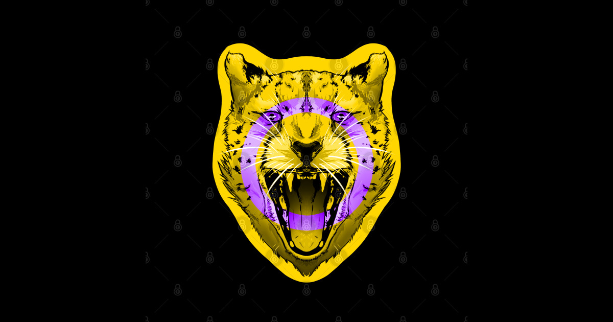 illustrated CHEETAH PRIDE series (intersex pride flag) - Intersex Pride ...