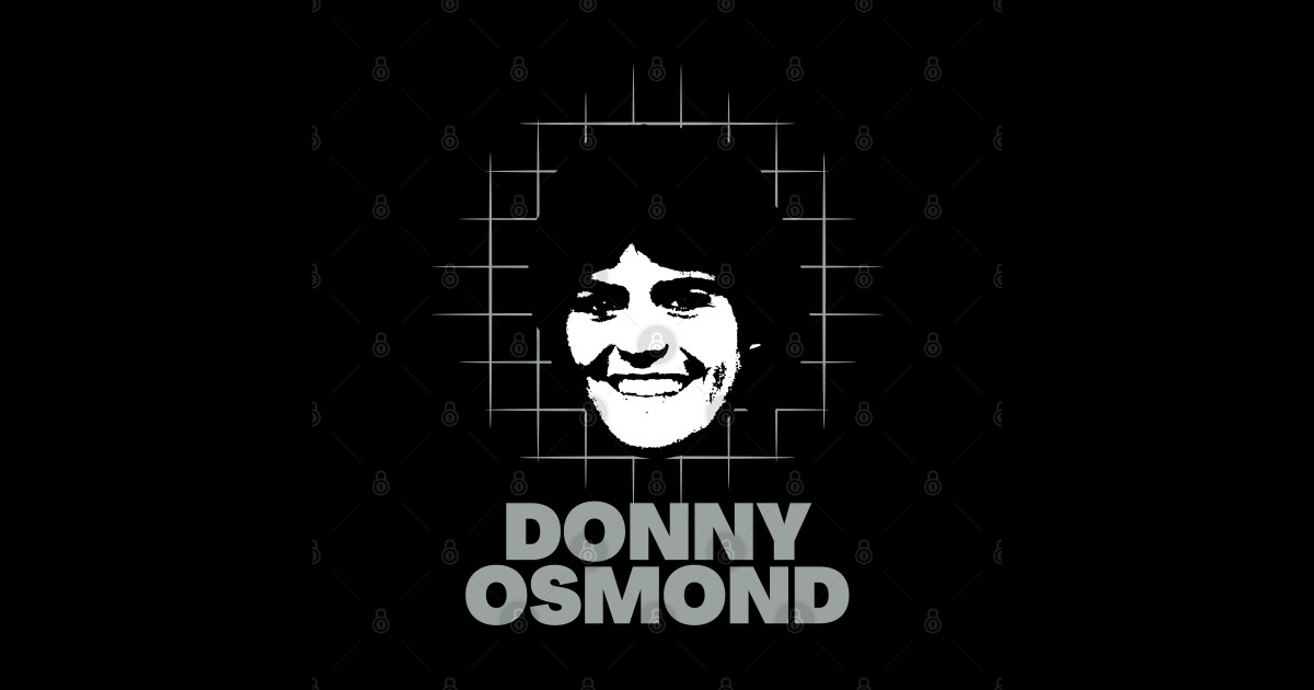 Donny osmond -> 70s retro - Donny Osmond - Sticker | TeePublic