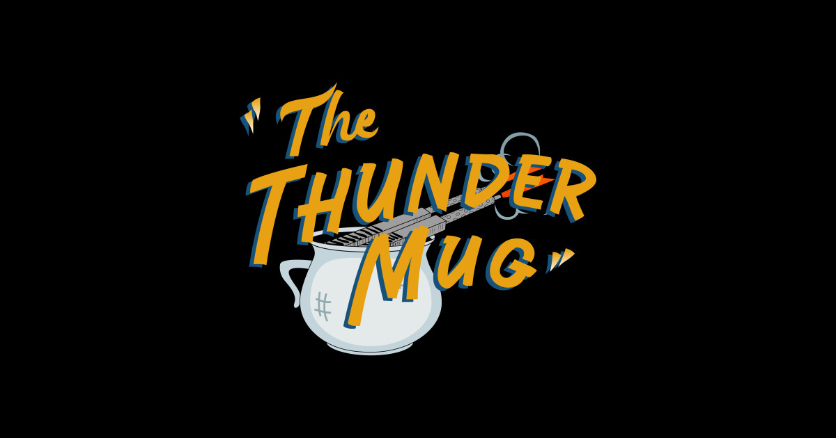 Thunder Mug - Thundermug - Sticker | TeePublic