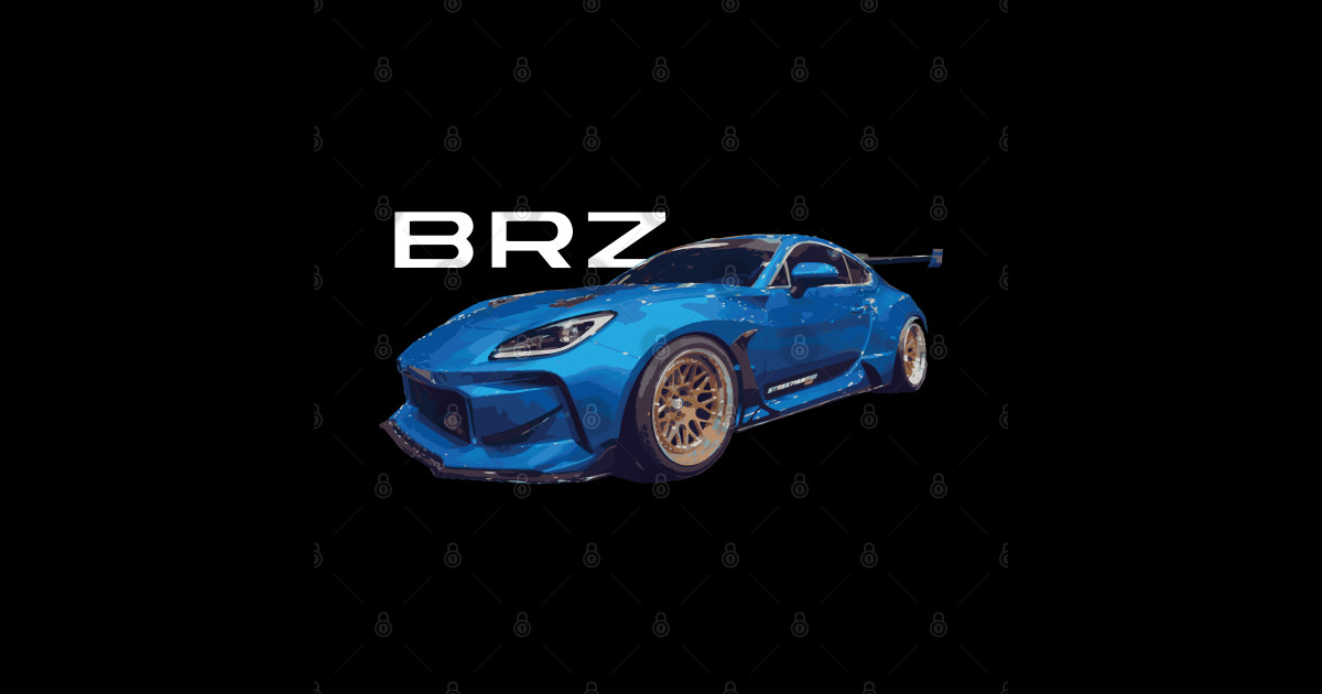 SEMA STREET HUNTER BRZ World Rally Blue gr86 zc6 - Subaru Brz - Sticker ...