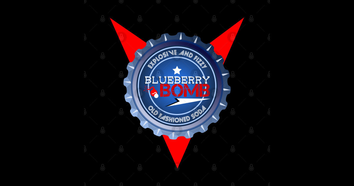 Blueberry Bomb Soda Cap - Bottlecap - Hat | TeePublic
