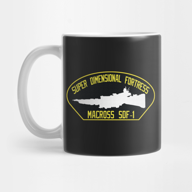Macross SDF-1 Hat Patch - Robotech - Mug | TeePublic
