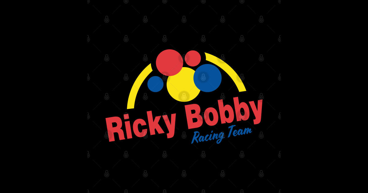 Ricky Bobby Racing Team - Talladega Nights - Ricky Bobby - Sticker ...