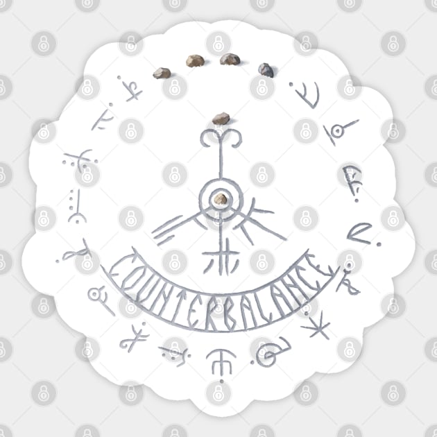 Summoning Circle - Runes - Sticker | TeePublic