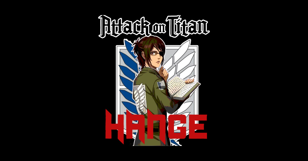 Attack On Titan Hange - Attack On Titan - Sticker | TeePublic
