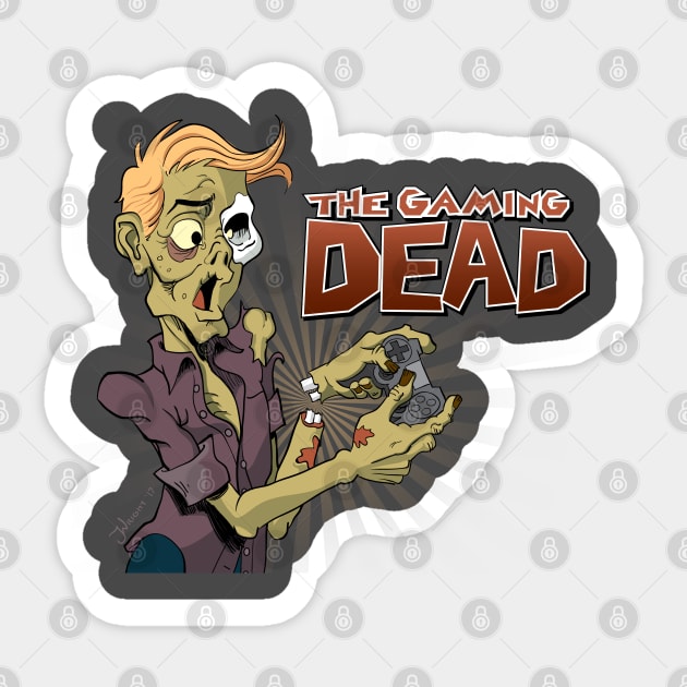The Gaming Dead - Gaming - Sticker | TeePublic