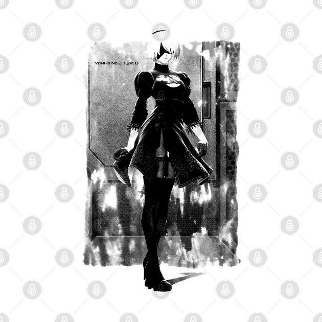 yoRHa android - Nier Automata - T-Shirt | TeePublic