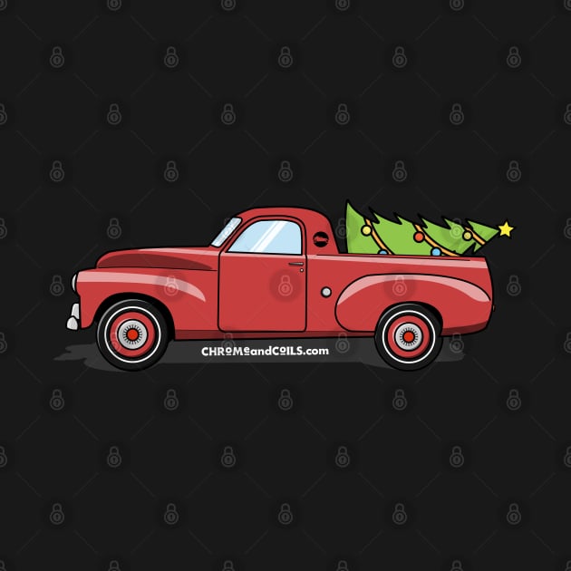 Classic FJ Holden Christmas Tree Ute - Fj Holden - T-Shirt | TeePublic